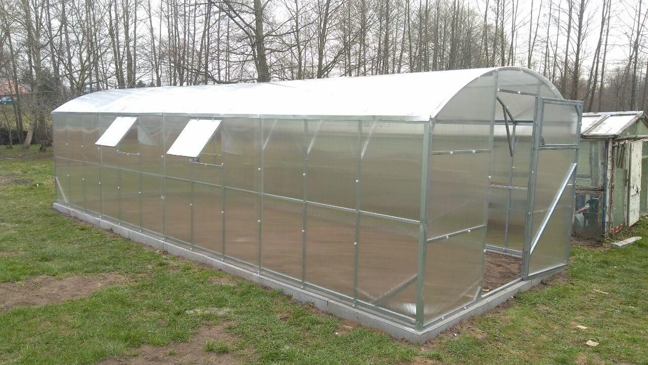 Szklarnia Ogrodowa NOWA 3x4 m profile 25 × 25 POLIWĘGLAN 5 mm - Ceny i ...