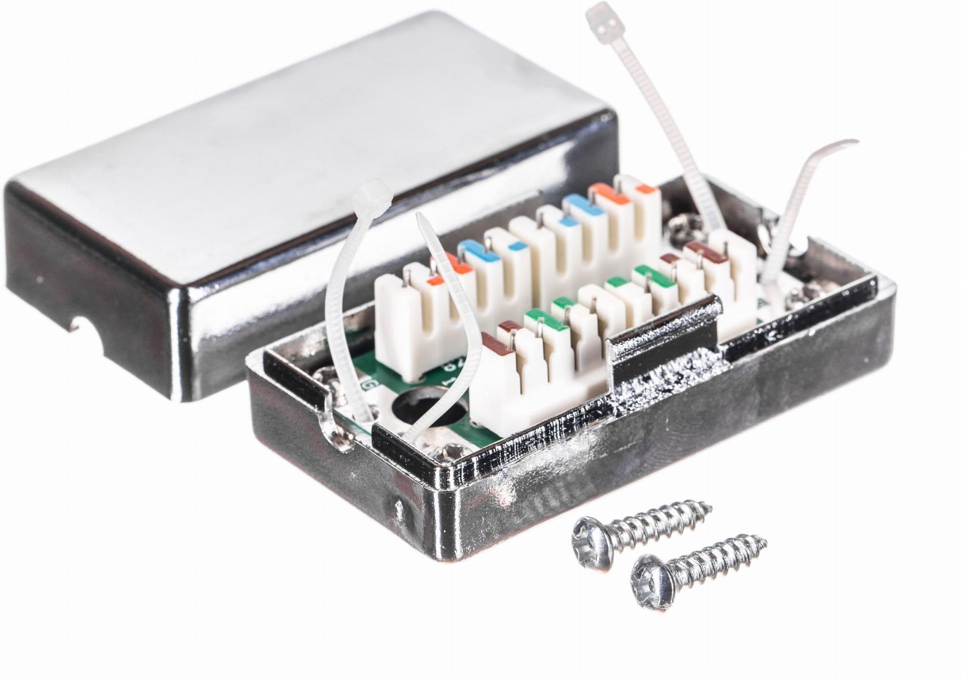 NETRACK NETRACK ŁĄCZNIK PRZEWODÓW KRONE IDC-KRONE-IDC CAT. 5E STP MODUŁ ...
