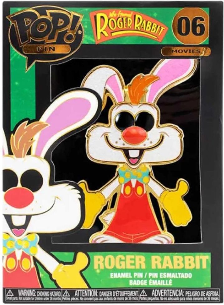 Funko Roger Rabbit POP! Enamel Pin Roger Rabbit 10 cm nr 06 - Ceny i ...