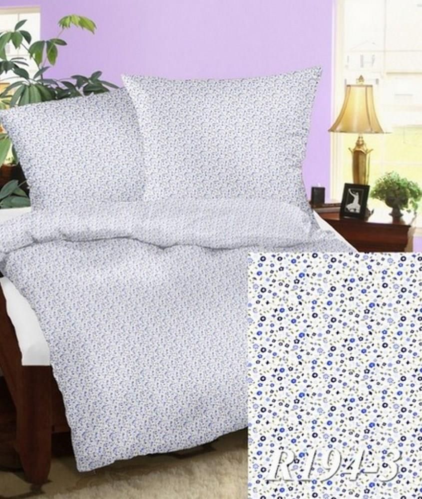 Karo Pościel Z Kory 140X200 194/3 Biała Łączka Niebieska Na Guziki ...