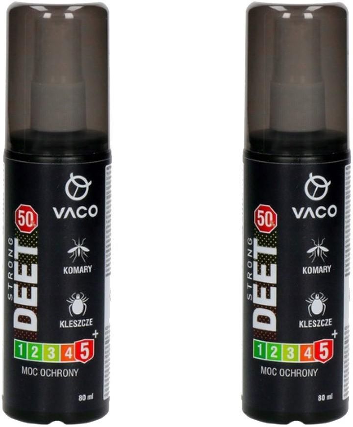 Vaco Strong 50% Deet Na Komary Kleszcze Meszki 2Szt - Ceny i opinie ...