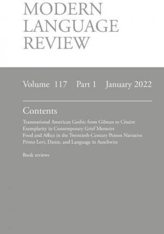 Modern Language Review (117 - Literatura obcojęzyczna - Ceny i opinie ...
