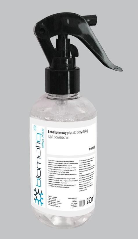 Biomatiq ⚕Biomatiq Płyn Bezalkoholowy Neutral Do Dezynfekcji Rąk I ...