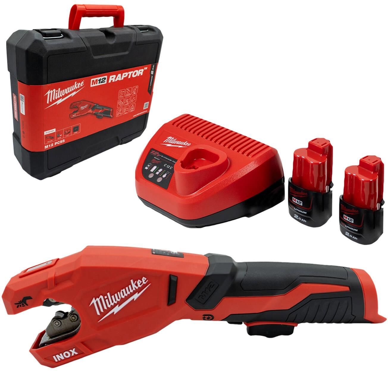 Dostawa 24/h --- Przecinarka do rur 12V Milwaukee M12 PCSS-202C ...