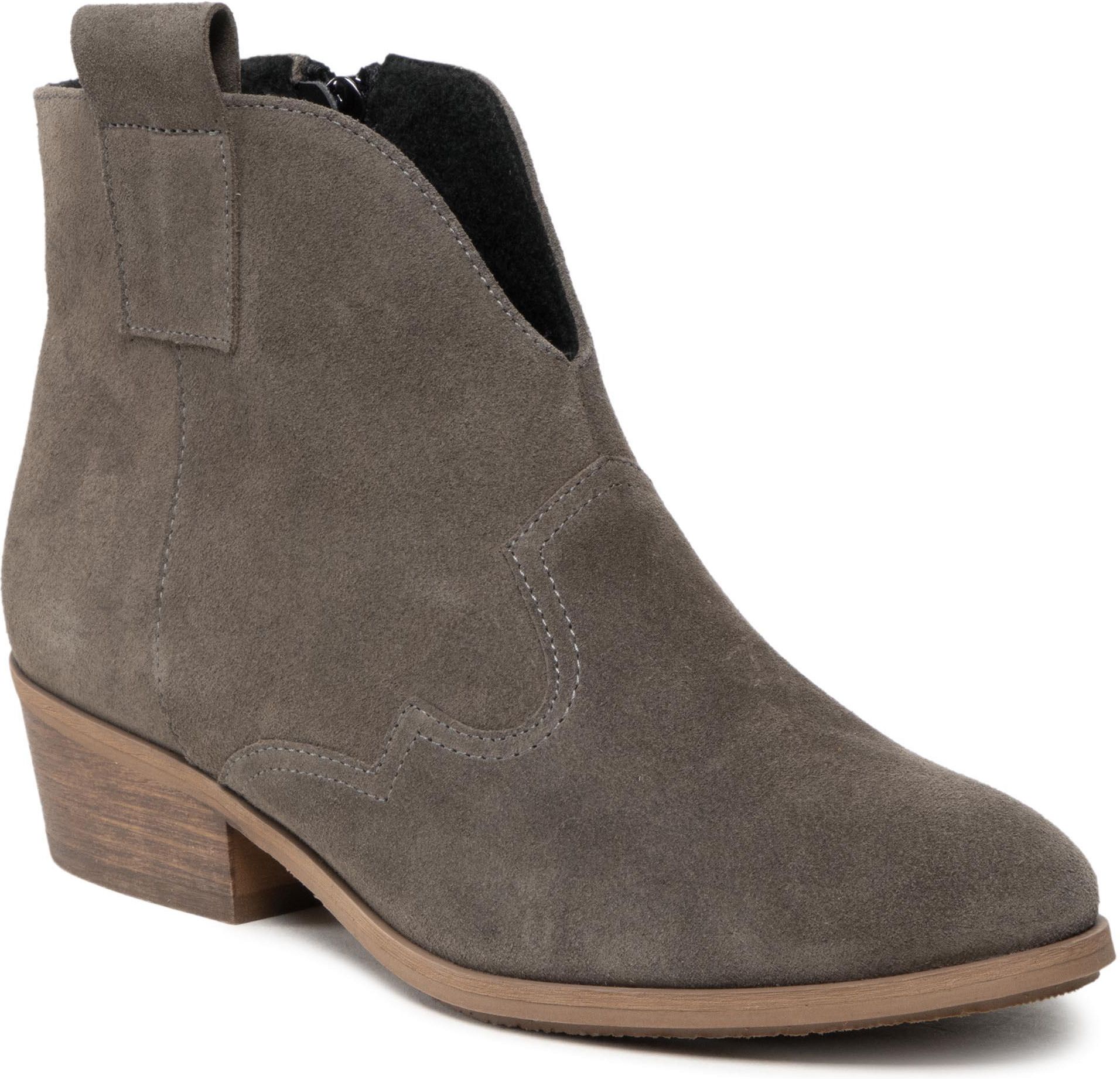 Botki BALDACCINI - 1715000 Taupe 77 - Ceny i opinie - Ceneo.pl