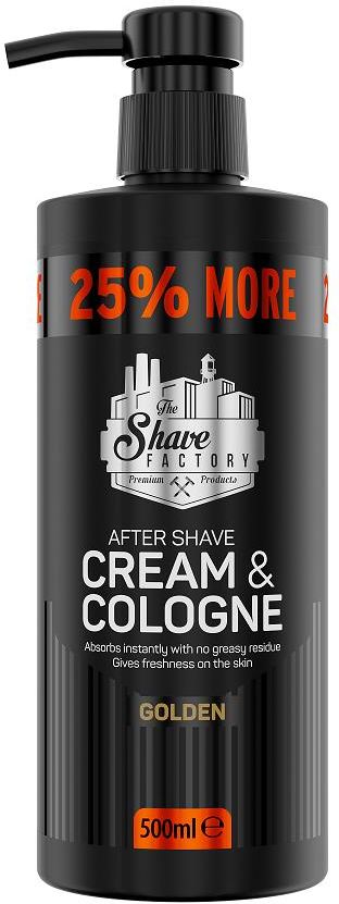The Shave Factory Krem Woda Kolońska Po Goleniu Cream & Cologne Golden ...