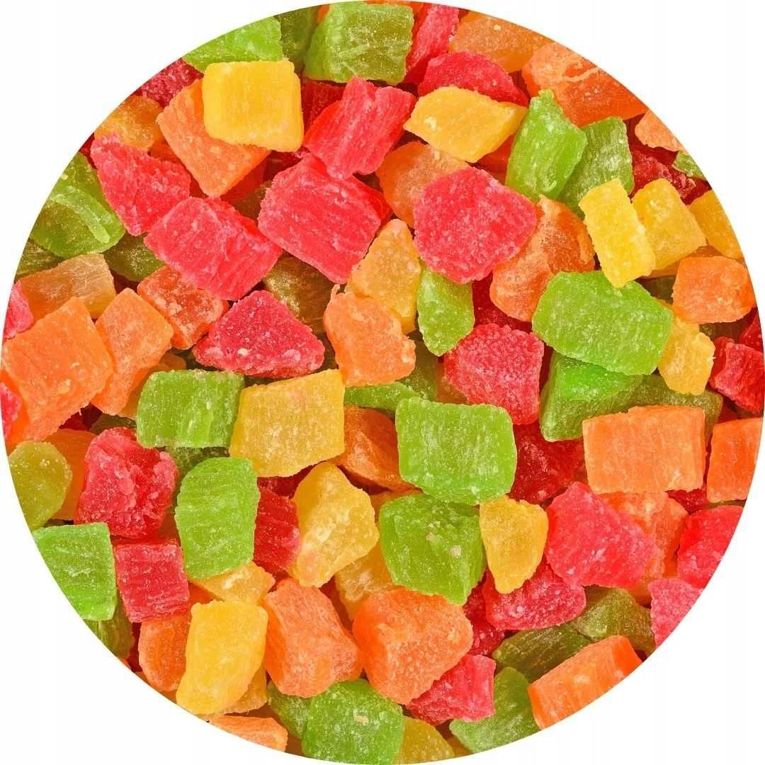 Papaja Kandyzowana Kostka 1kg Suszona Kolorowa - Ceny i opinie - Ceneo.pl