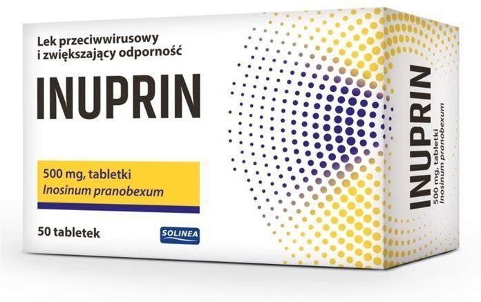 Inuprin 500 mg 50 tabletek - Opinie i ceny na Ceneo.pl
