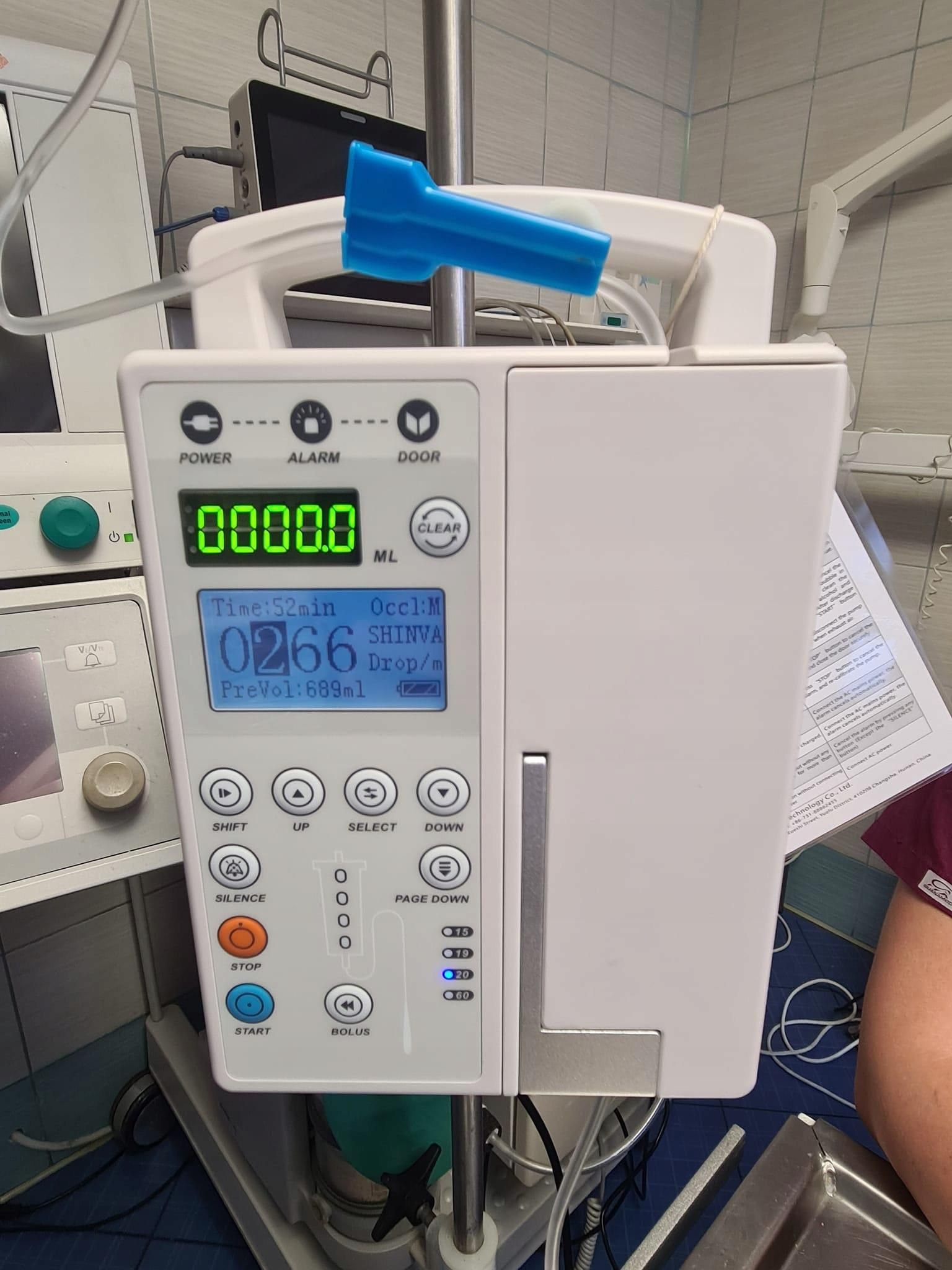 Drobne akcesoria medyczne Shenzen Hawk Medical Pompa Infuzyjna Byond ...