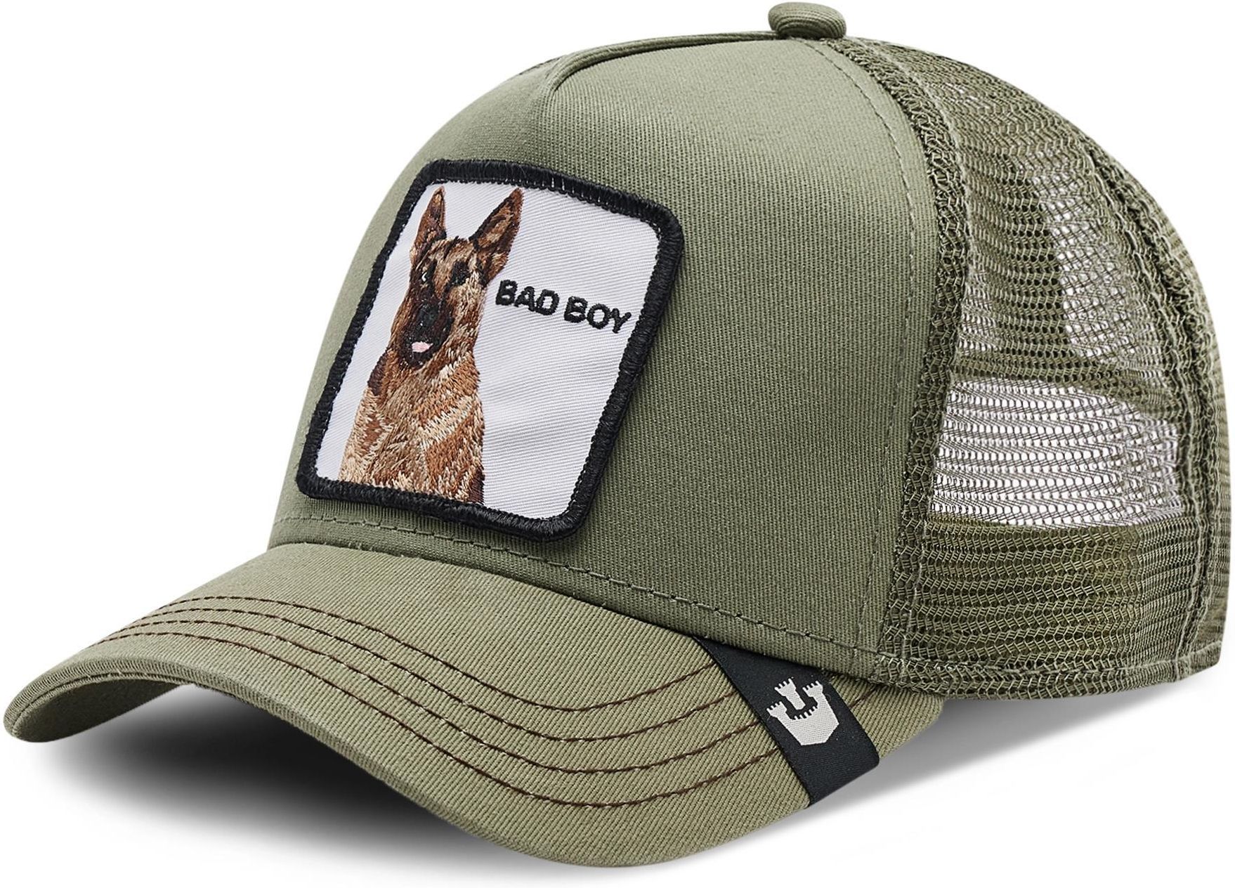 Czapka z daszkiem GOORIN BROS - The Bad Boy 101-0382 Olive - Ceny i ...