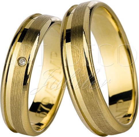 Nowości 2011r. Złote obrączki ślubne kolekcja Amare LOVE by Swepol wzór ...