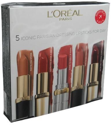 L'Oreal Paris Zestaw - Lip Dressing By Day Lipsticks Set - Opinie i ...