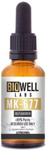 Biowell Labs Mk 677 Ibutamoren 30Mg/30Ml - Opinie i ceny na Ceneo.pl