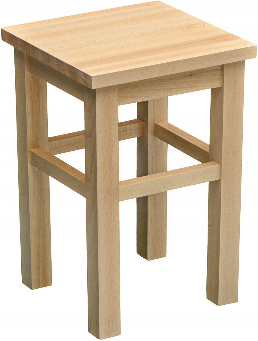 Taboret Stołek Prosty Naturalny Drewno Bukowe Lite - Opinie i ...