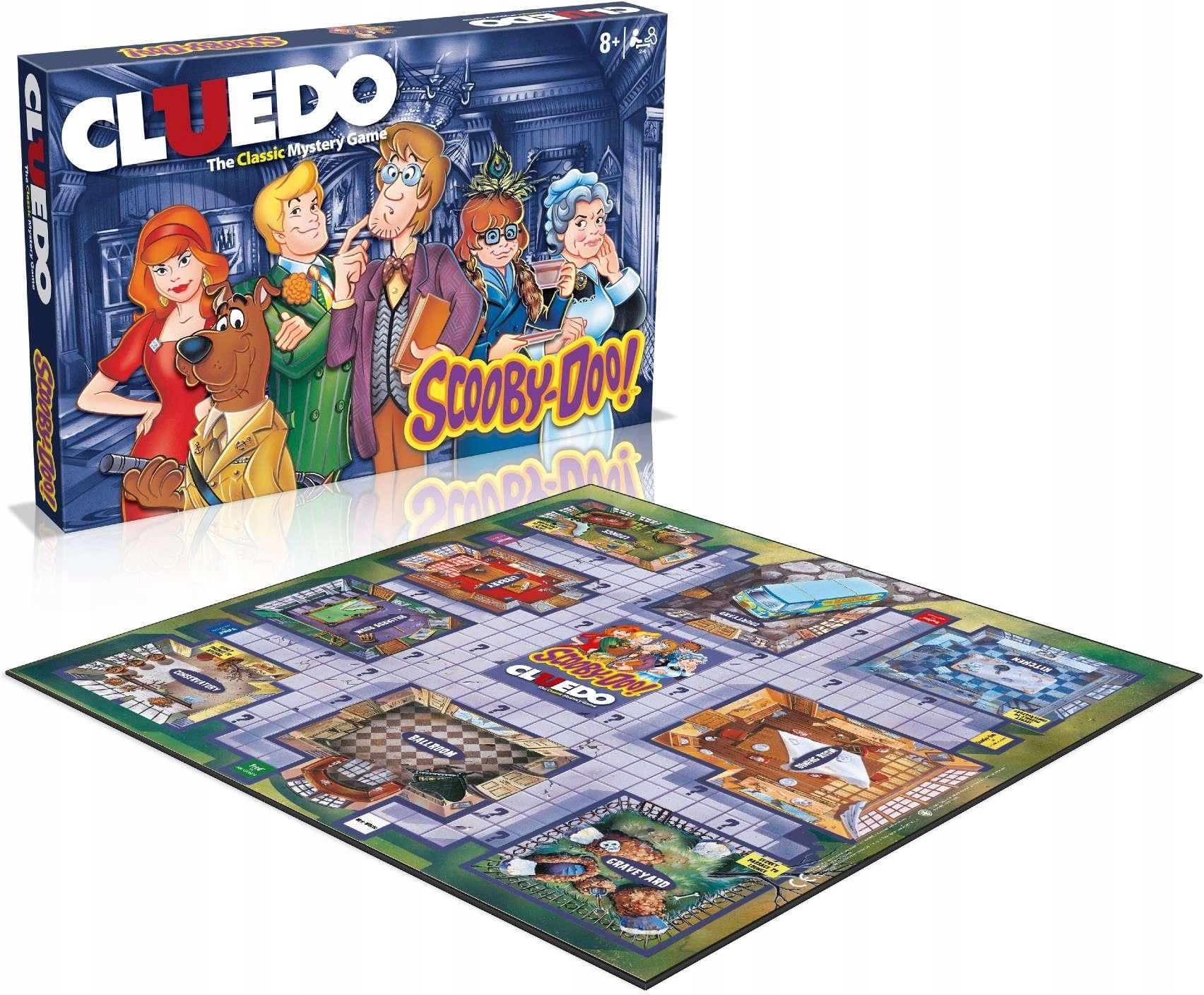 Winning Moves Cluedo Scooby Doo (wersja angielska) - Gra planszowa ...