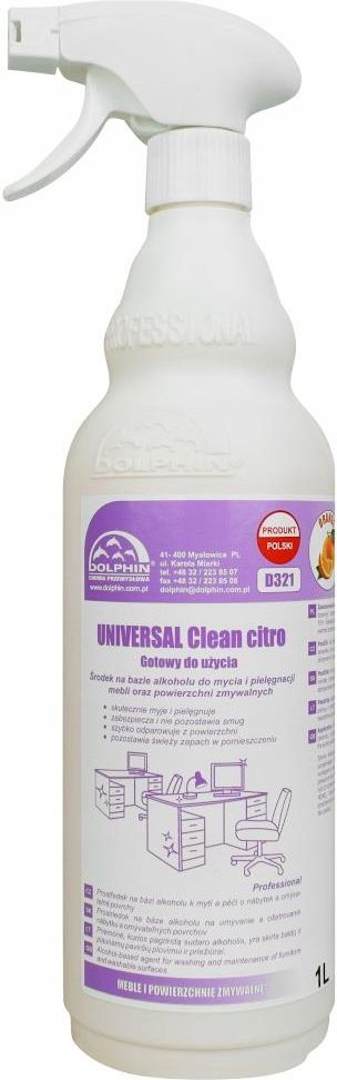 Dolphin Universal Clean Citro 1L Do Mycia Mebli (D321) - Opinie i ...