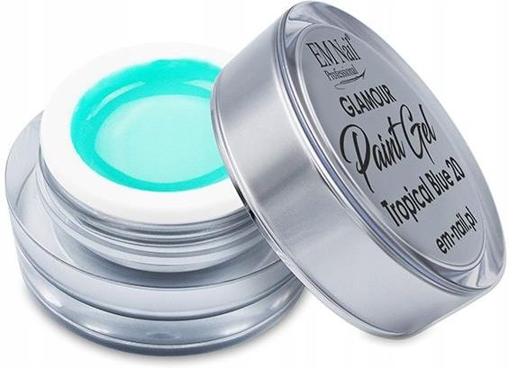 EM NAIL EM NAIL PAINT GEL GLAMOUR NR 20 ŻEL DO ZDOBIEŃ - Opinie i ceny ...