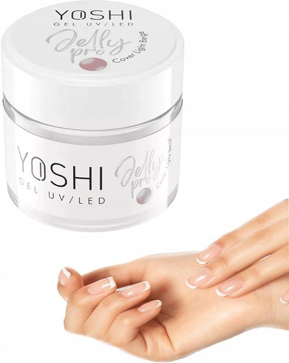 GEL JELLY PRO 50ML YOSHI 007 COVER LIGHT BEIGE UV GP007 - Opinie i ceny ...