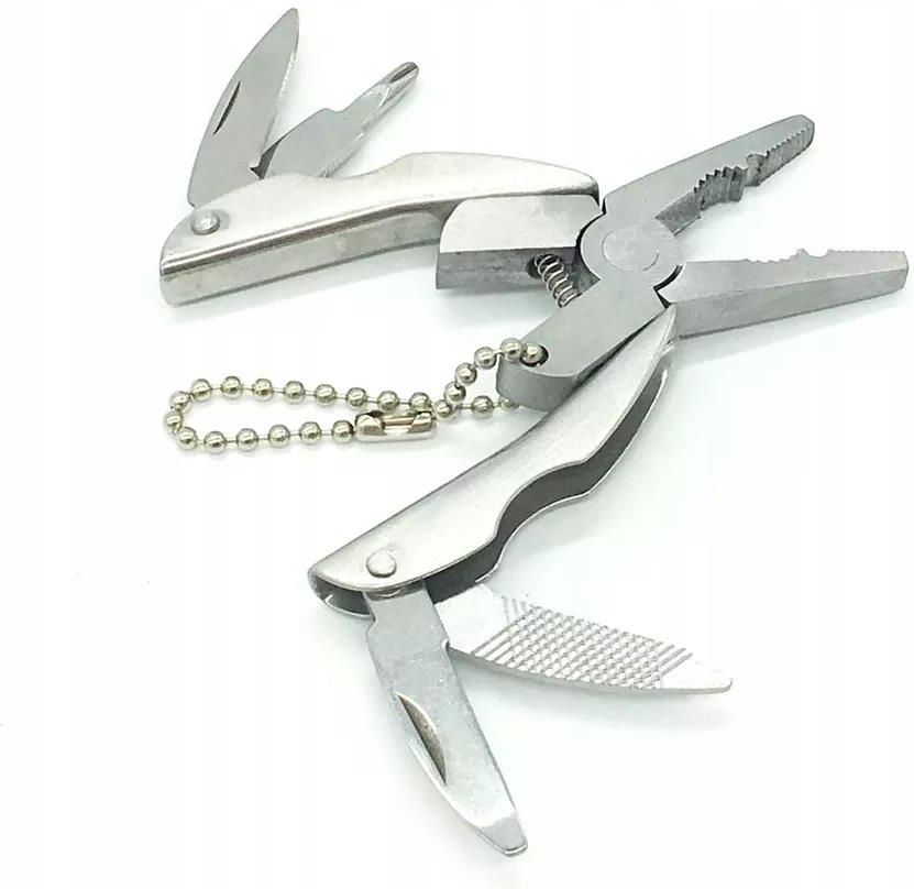 Multitool Mini Brelok Kombinerki Nóż Scyzoryk 5W1 (MB13950) - Ceny i ...