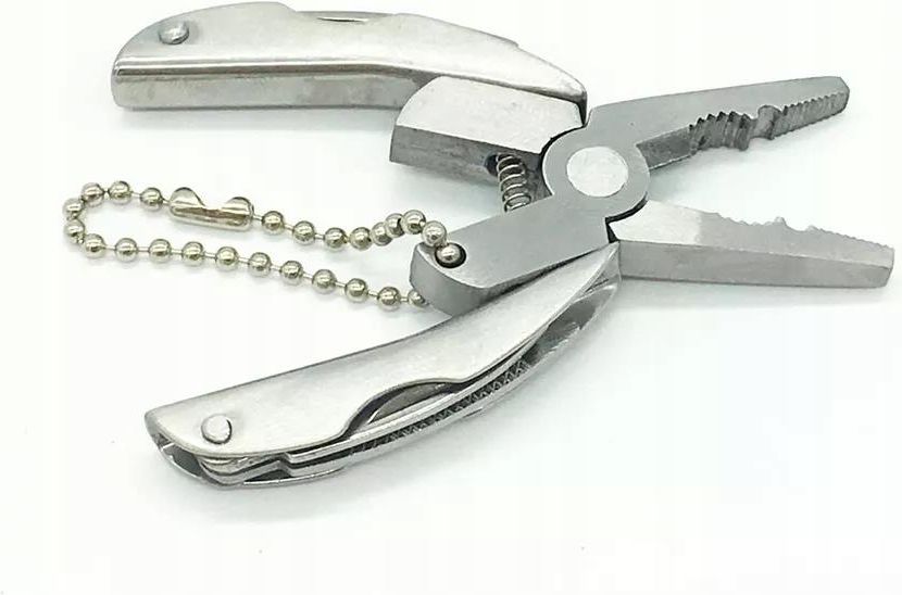 Multitool Mini Brelok Kombinerki Nóż Scyzoryk 5W1 (MB13950) - Ceny i ...