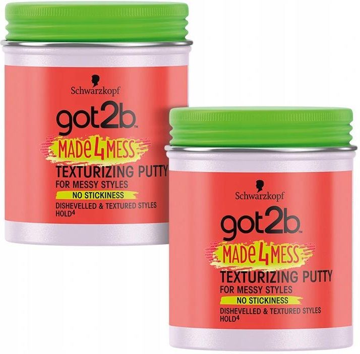 Got2B Made4Mess Pasta Modelująca 2X100Ml - Opinie i ceny na Ceneo.pl
