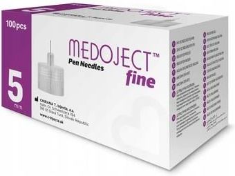 Drobne akcesoria medyczne 100szt Medoject igły do penów G32 x 5 mm ...