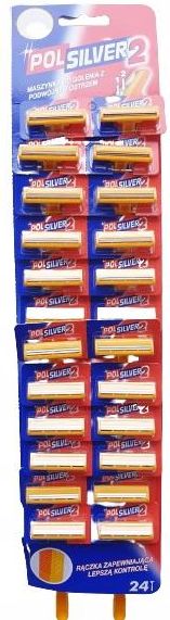 Polsilver Maszynka Jednorazowa Do Golenia 24 Szt - Opinie i ceny na ...