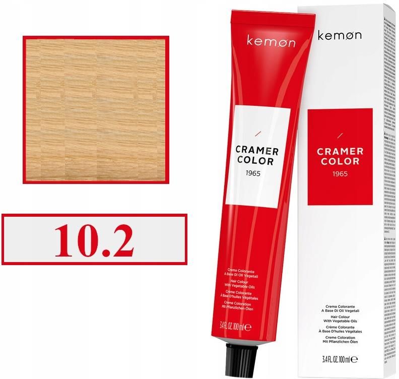Kemon Farba Do Włosów Cramer Color 100Ml - Nr 10.2 - Opinie i ceny na ...