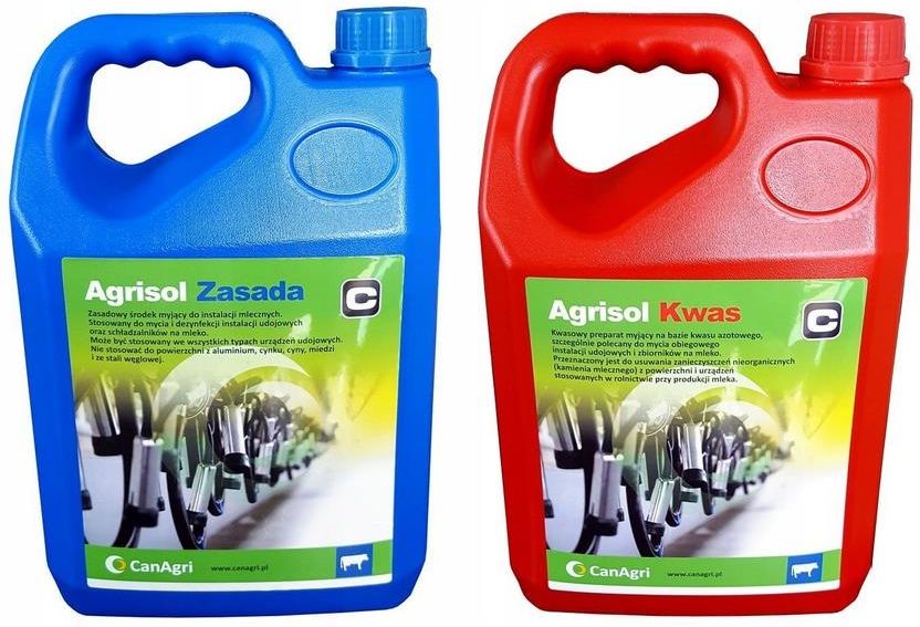 Agrisol Zasada I Kwas Środek Do Mycia Dojarek 5KG - Ceny i opinie ...