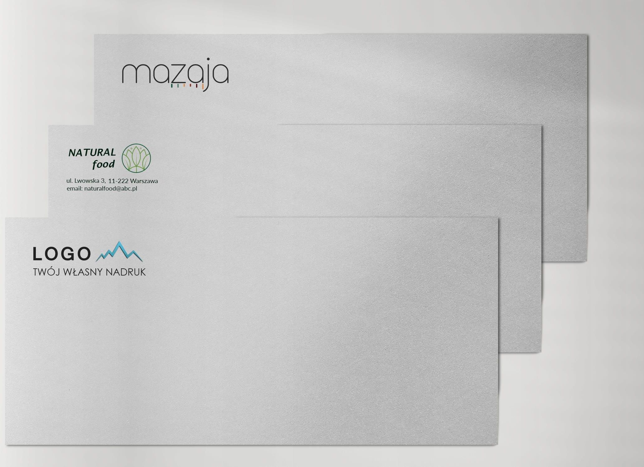 Koperty firmowe C5 z nadrukiem Logo 100szt projekt - Ceny i opinie ...