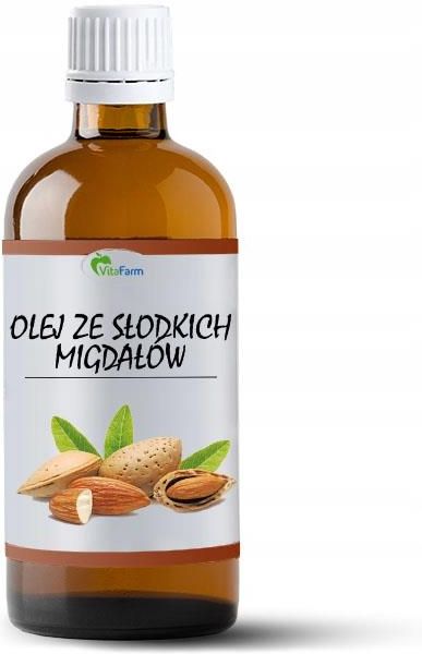 Vitafarm Naturalny Olej Ze Słodkich Migdałów 1 Litr - Opinie i ceny na Ceneo.pl