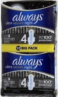Always Ultra Night Podpaski Higieniczne 12 Sztuk - Opinie i ceny na ...