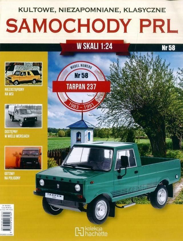 Kultowe Samochody Prl nr 58 Tarpan 237 - Ceny i opinie - Ceneo.pl