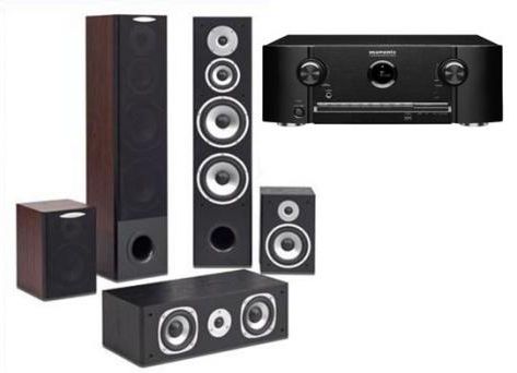 Kino domowe MARANTz SR 5006 + QUADRAL QUINTAS 5000 - Opinie i ceny na ...