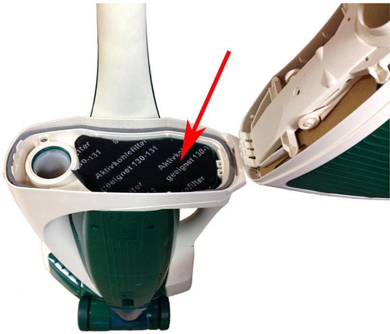 Filtr do odkurzacza McFilter Filtr Węglowy Vorwerk Kobold Folletto ...