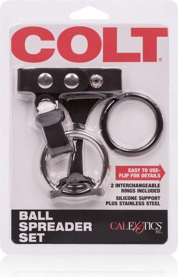 California Exotics CALEXOTICS WYGODNY PIERŚCIEŃ STALOWY I SILIKONOWY ...