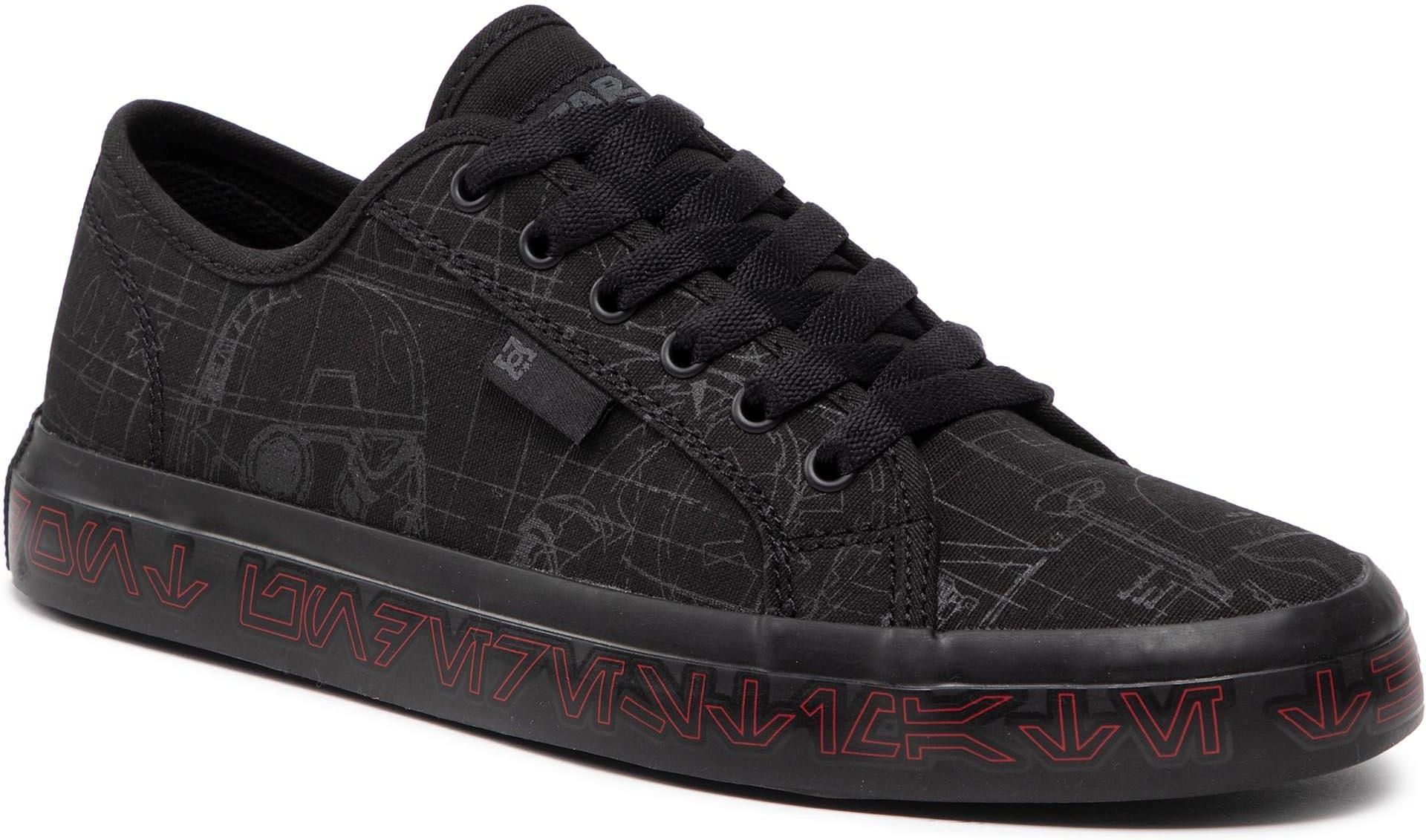 Tenisówki DC - Sw Manual ADYS300718 bLACK/gREY/rED - Ceny i opinie ...