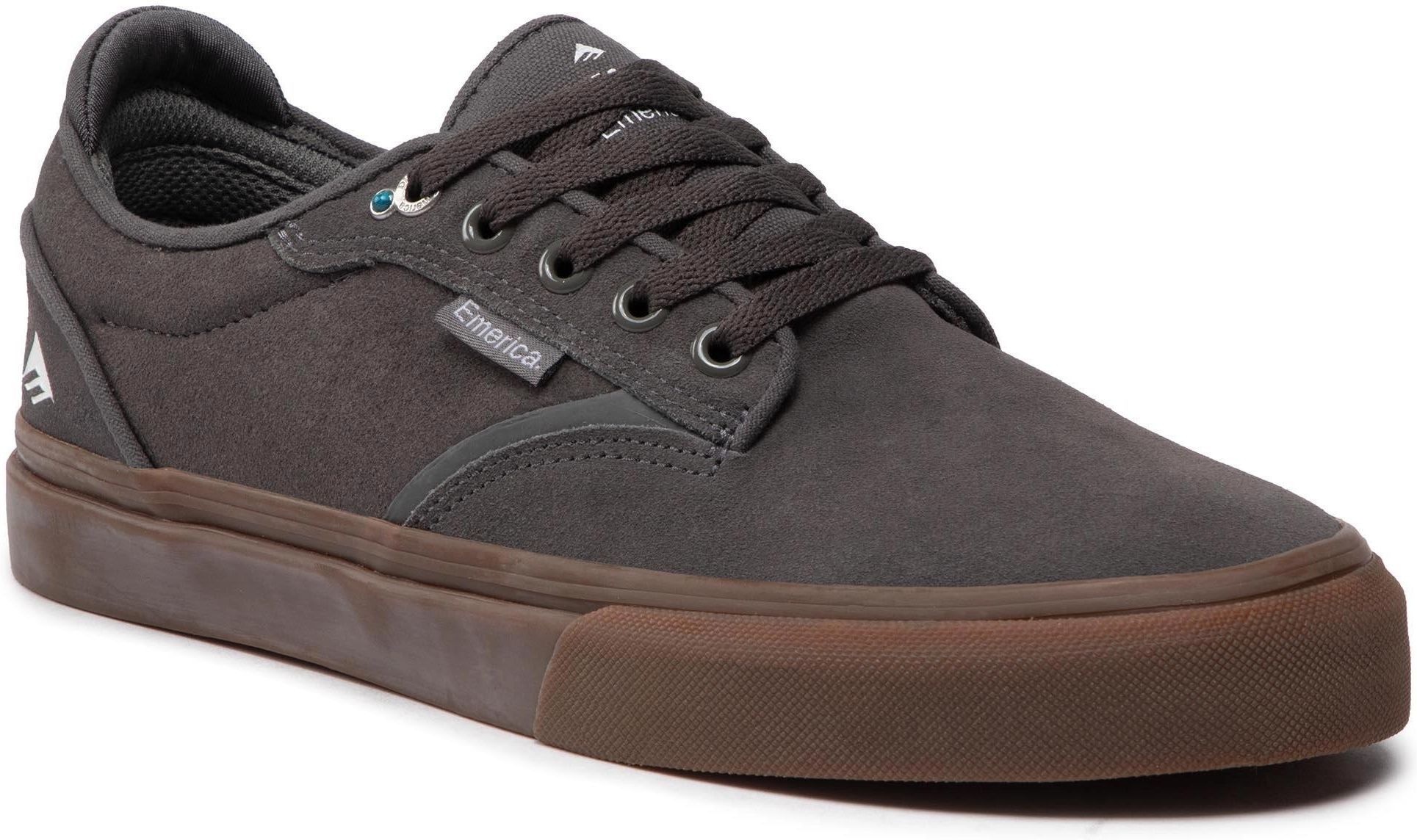 Tenisówki EMERICA - Dickson 6102000130 Grey/Gum - Ceny i opinie - Ceneo.pl