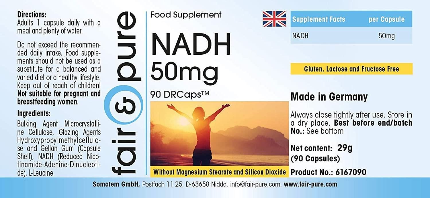 Fair & Pure Nadh 50Mg 90kaps. - Opinie i ceny na Ceneo.pl