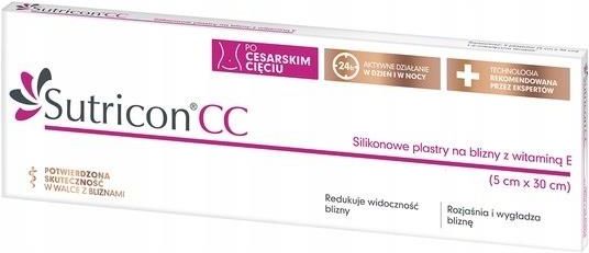 Sutricon Cc Silikonowy Plaster Blizny 5x30 cm 1Szt. - Opinie i ceny na ...