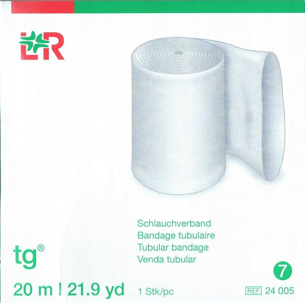 L&R Tg Tubular 7 Rękaw Opatrunkowy 20M (24005) - Opinie i ceny na Ceneo.pl