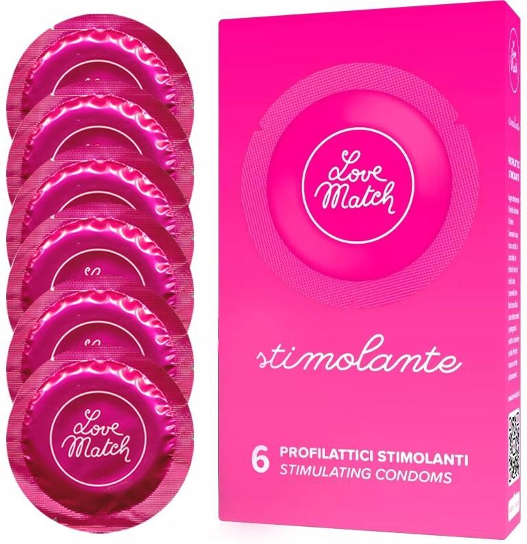 Love Match Prążki Stymulujące 6szt. - Ceneo.pl