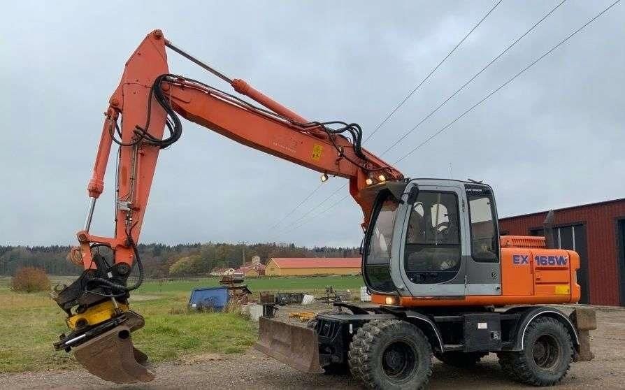 Hitachi EX 165 W Koparka Kolowa, Rotator Rotot... - Opinie i ceny na ...