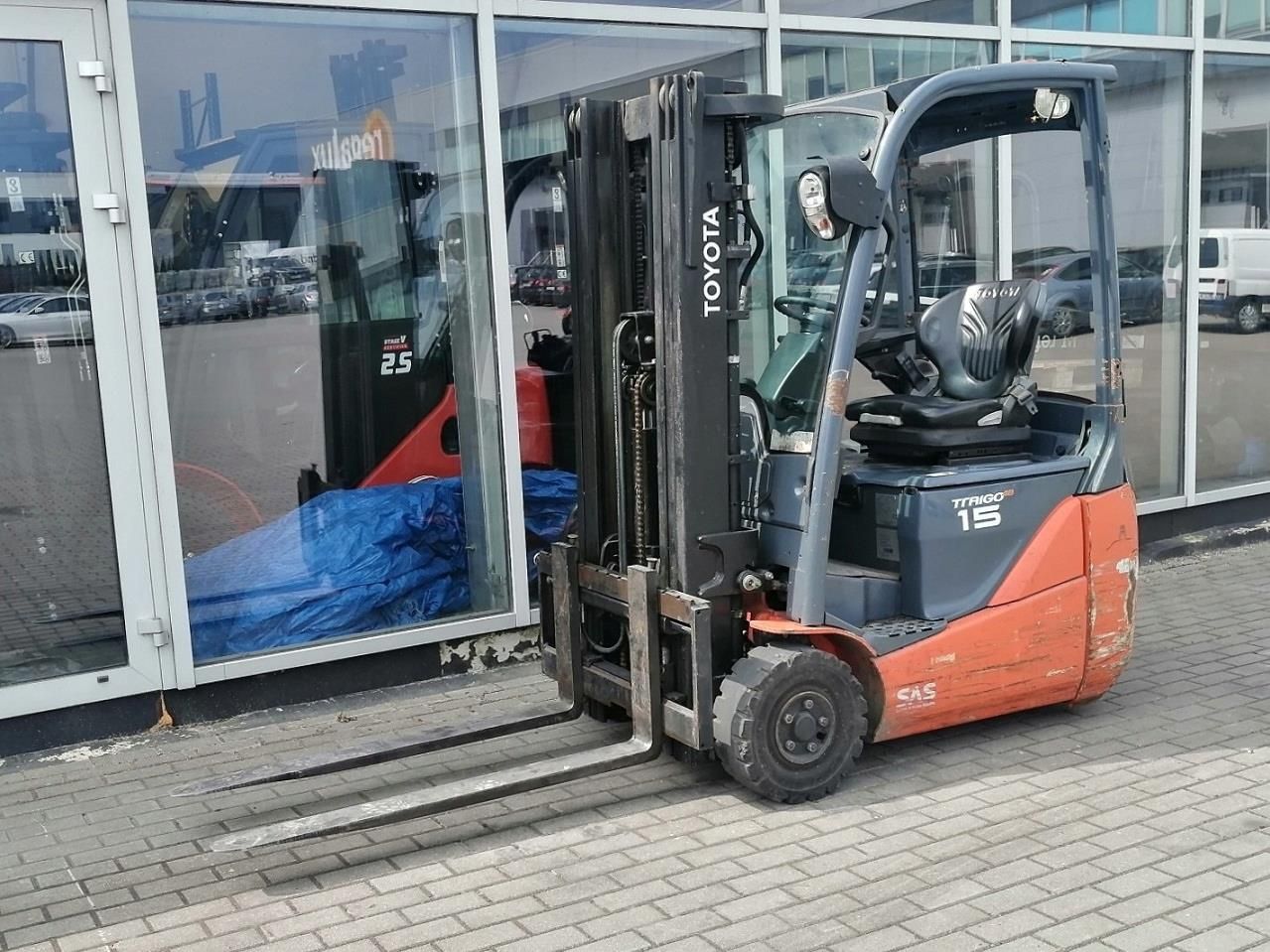 Wózek widłowy Toyota 8FBE15T, 2017r., 1212 mth! - Opinie i ceny na Ceneo.pl