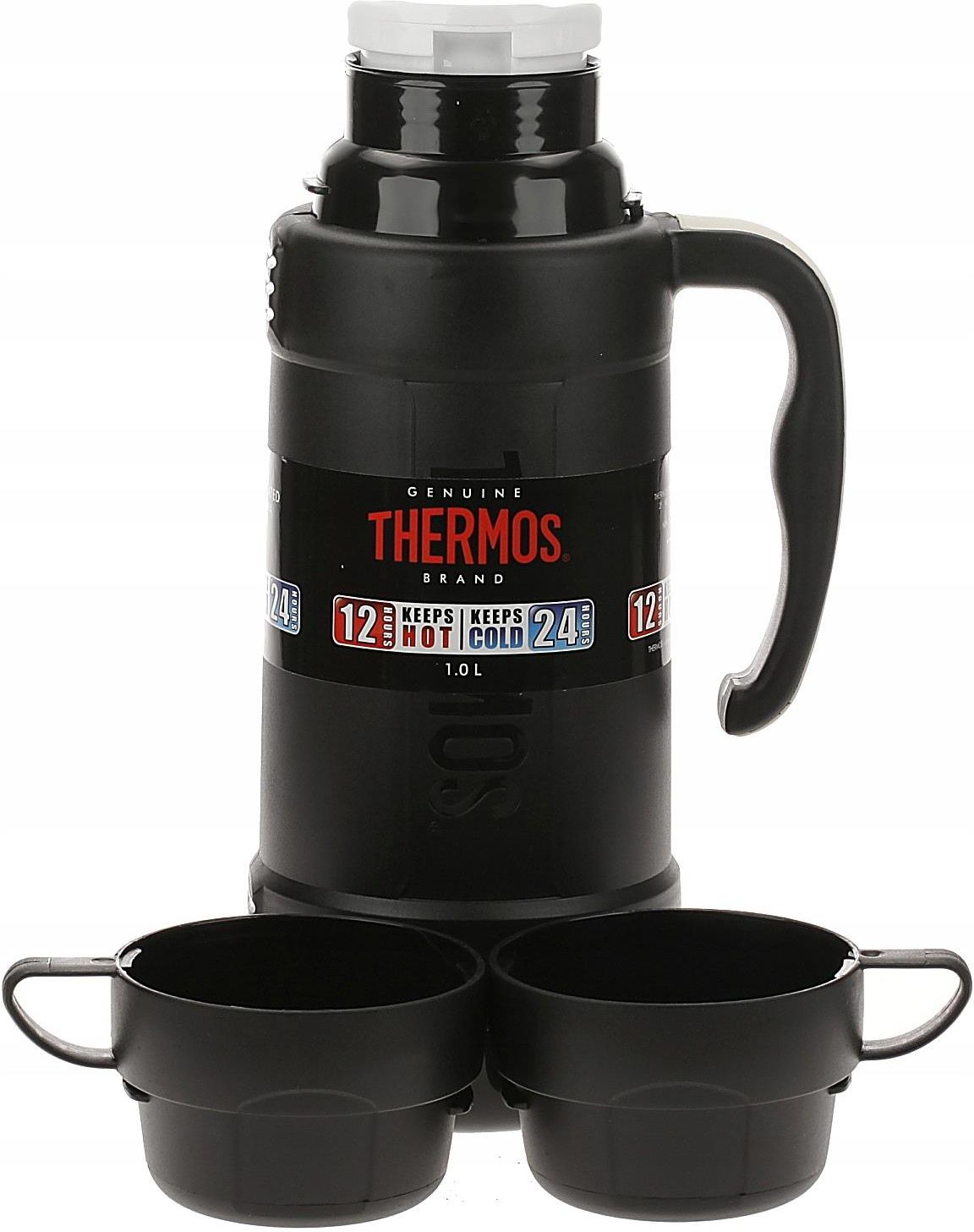 Thermos Traditional Termos 1l Szklany Czarny - Ceny i opinie - Ceneo.pl