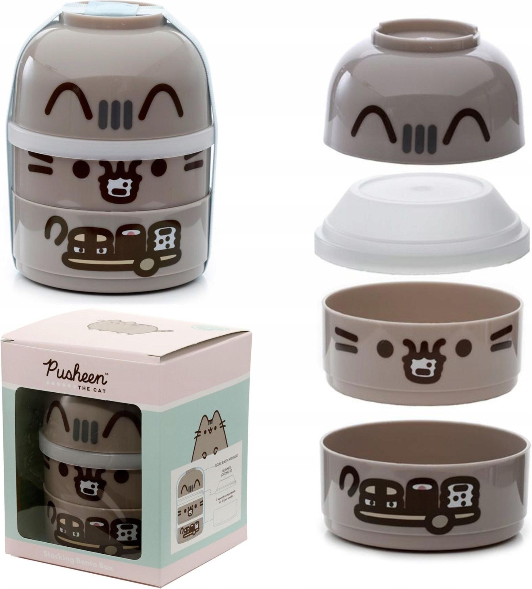 Puckator Pusheen Śniadaniówkal Unchbox 3Szt Compact Box - Ceny i opinie ...