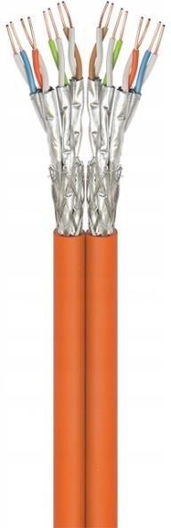 Goobay CAT 7A kabel sieciowy duplex, S/FTP (PiMF), Pomarańczowy 100 m - Opinie i ceny na Ceneo.pl