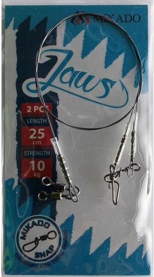 Mikado Przypon Tytanowy Jaws 25Cm 10Kg 2szt. - Ceny i opinie - Ceneo.pl