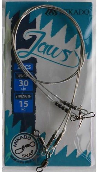 Jaws Przypon Stalowy Mikado 30Cm 15Kg 2Szt. - Ceny i opinie - Ceneo.pl
