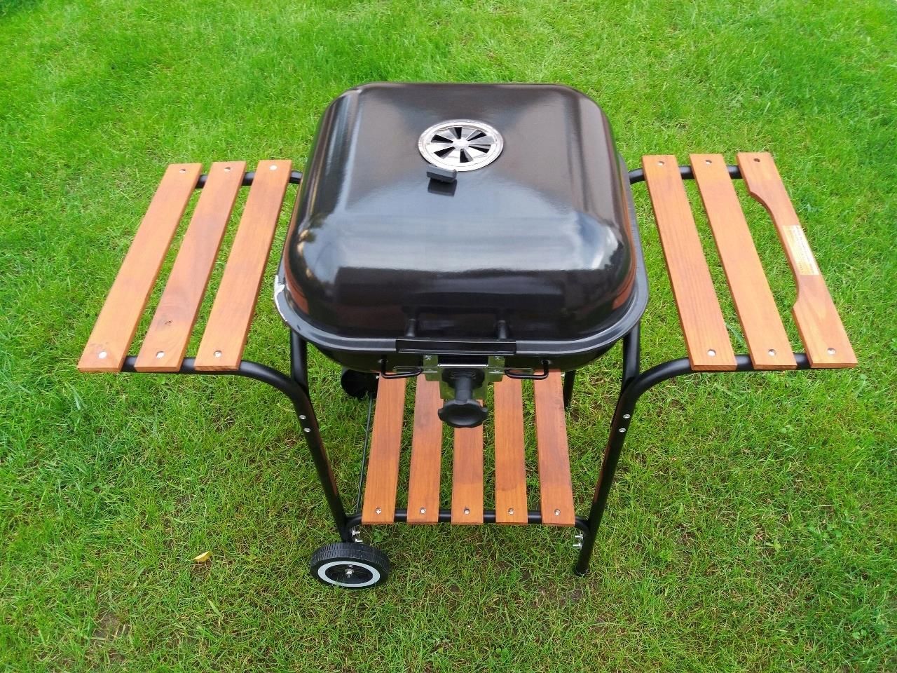 Lund Duży Gril Grill Ogrodowy Węglowy Z Pokrywą 40X45Cm - Ceny i opinie ...